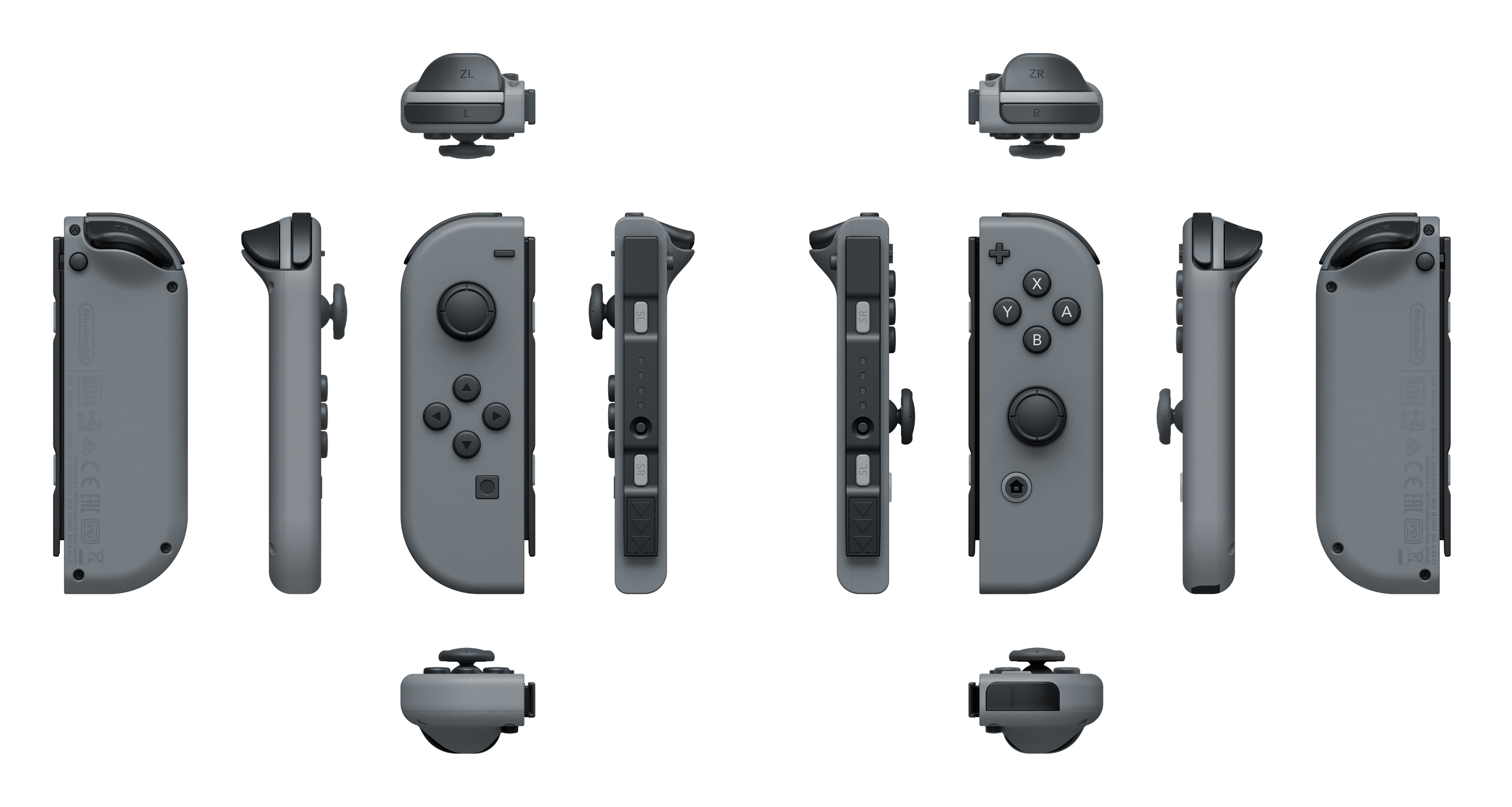 Joy-Con Pair - Grey - Nintendo