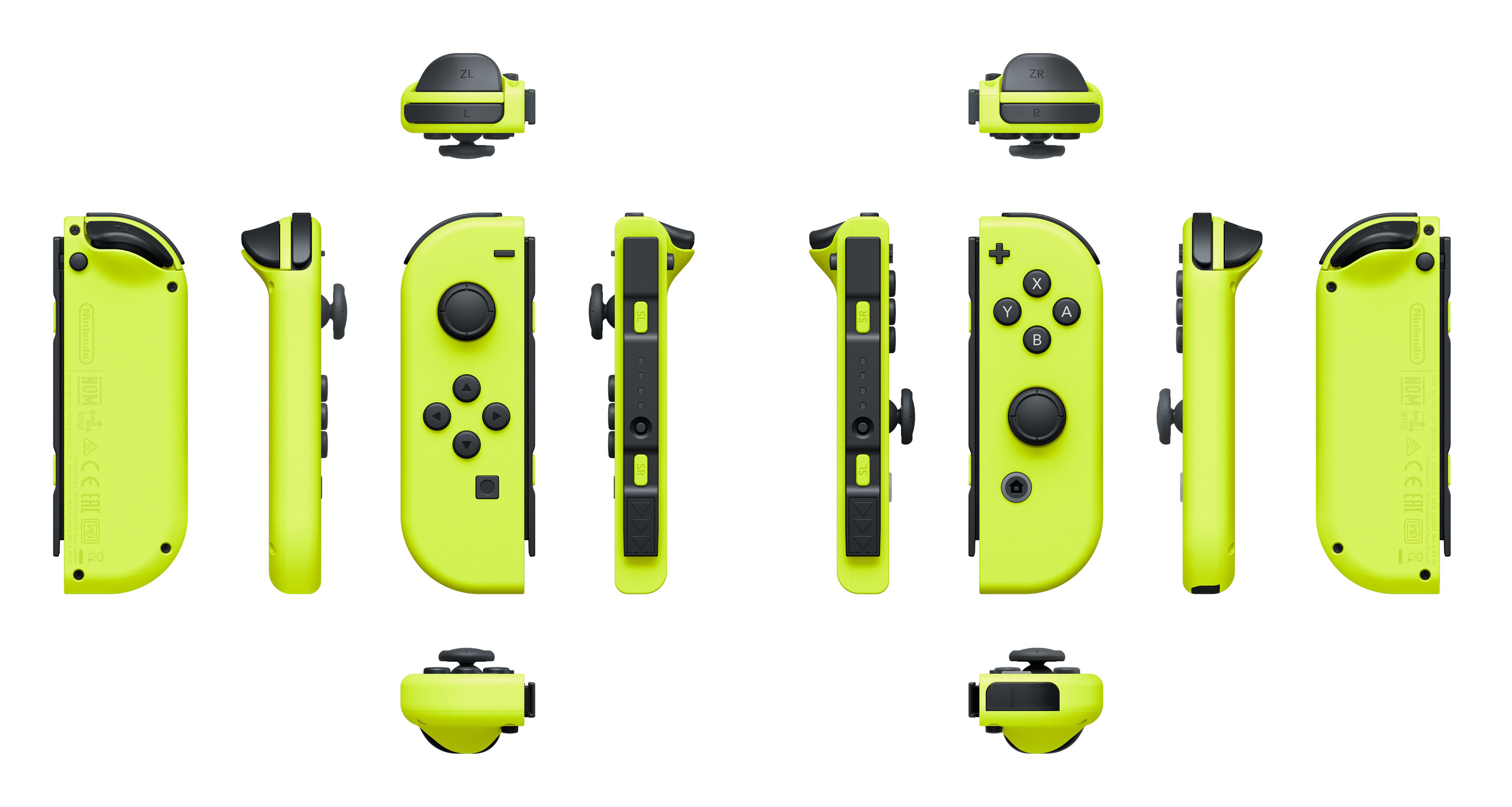 Joy-Con Pair - Neon Yellow - Nintendo